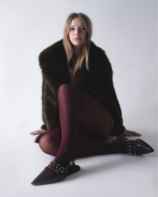 PLAY - FREE HUGGING SEAMLESS TIGHTS - SEMI OPAQUE – Noosh